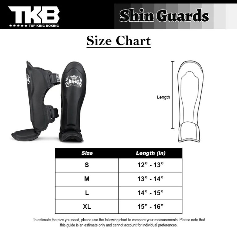 TOP KING Shin Guard Chinese Happiness Design Gold Color - Muay Thai ...